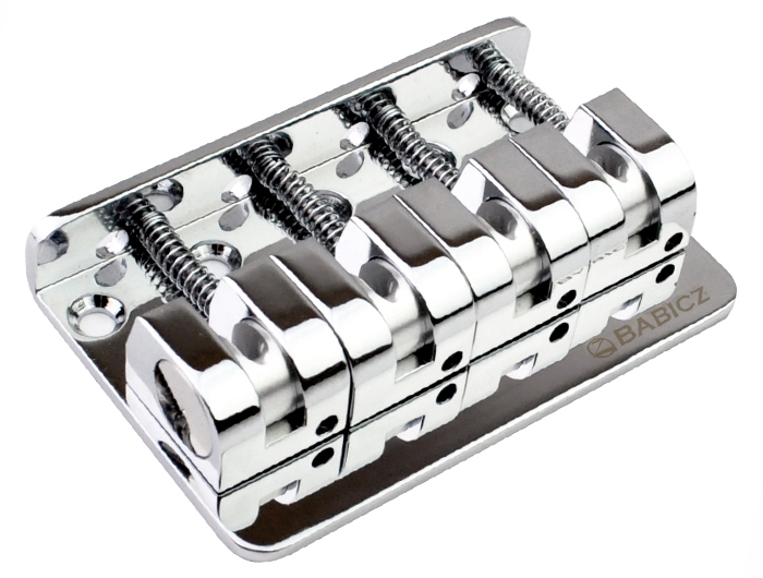 Babicz FCH Z Series 4 String Bridge - Chrome